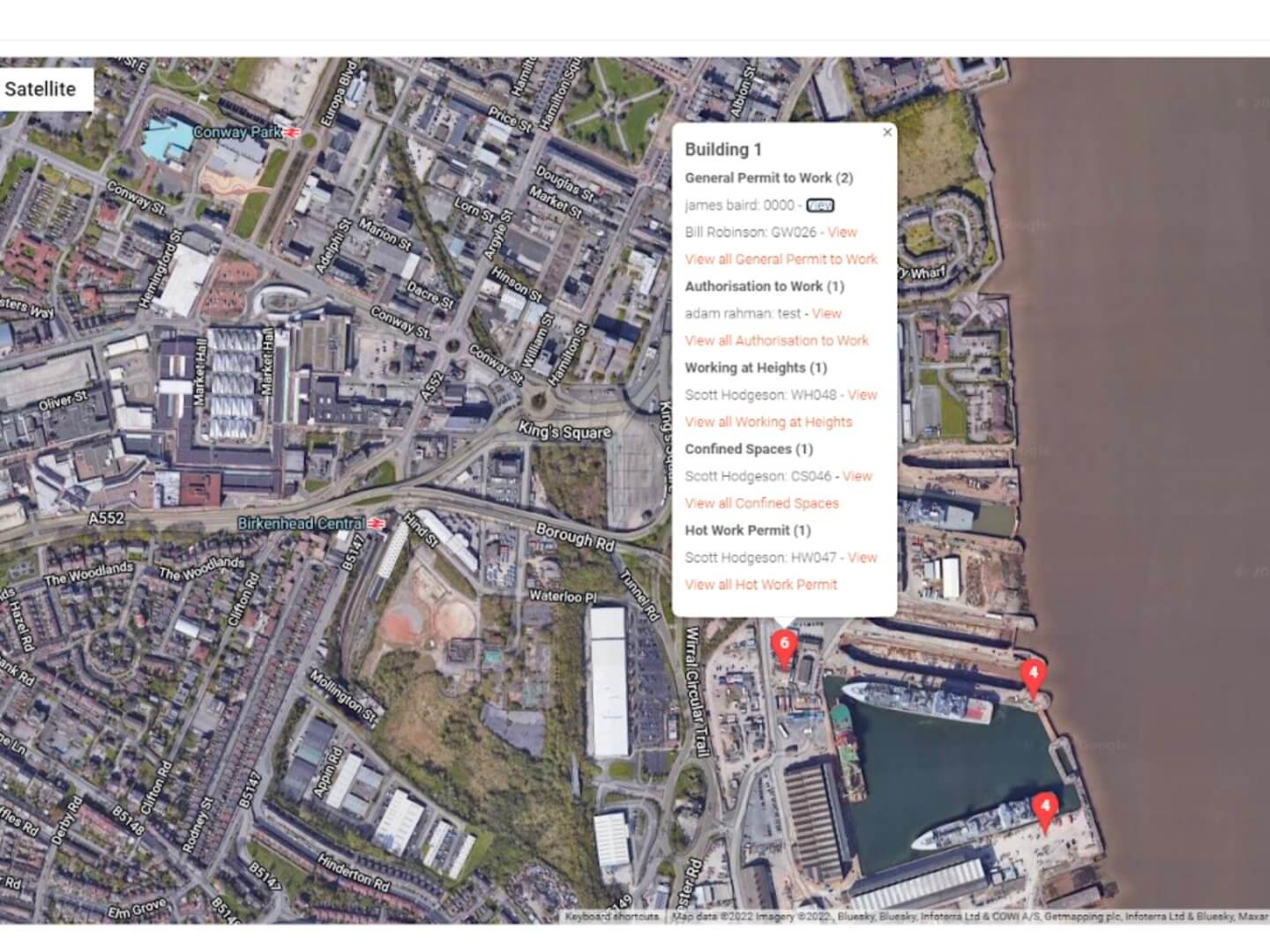 Contractor Management Dashboards - Heresafe