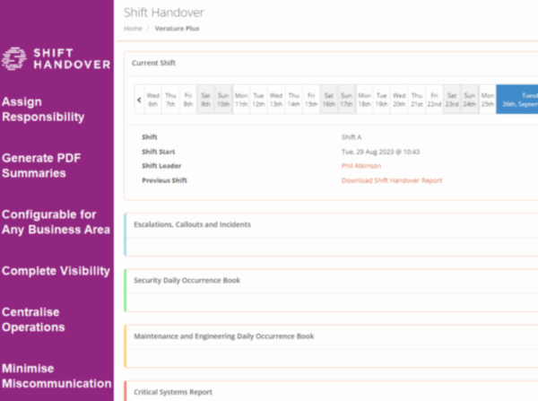 Revolutionise Shift Handovers: Cloud-Based System for Seamless Operations - Heresafe